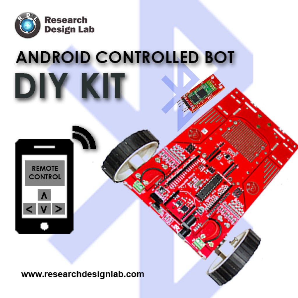 Android Controlled Bot DIY Kit- UNO ATMEGA328