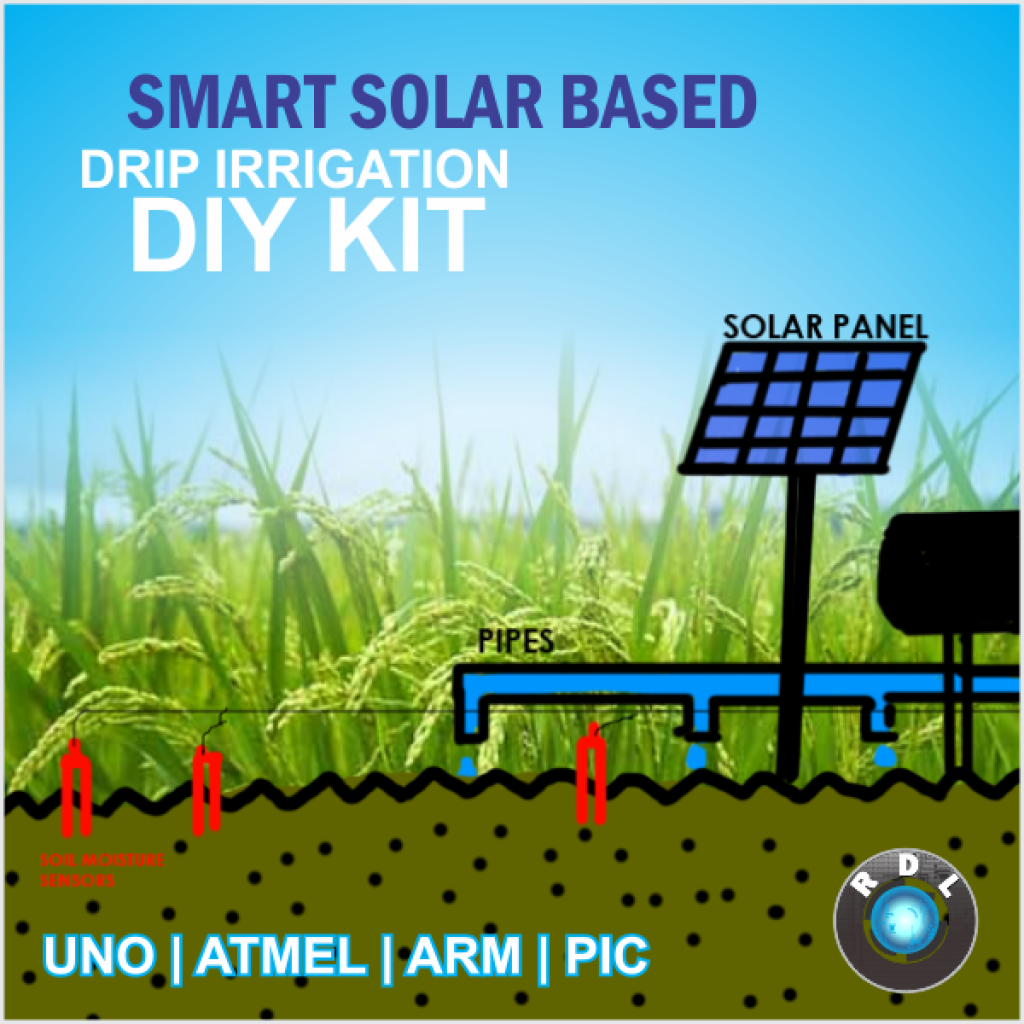 Smart Solar Based Drip Irrigation-PIC