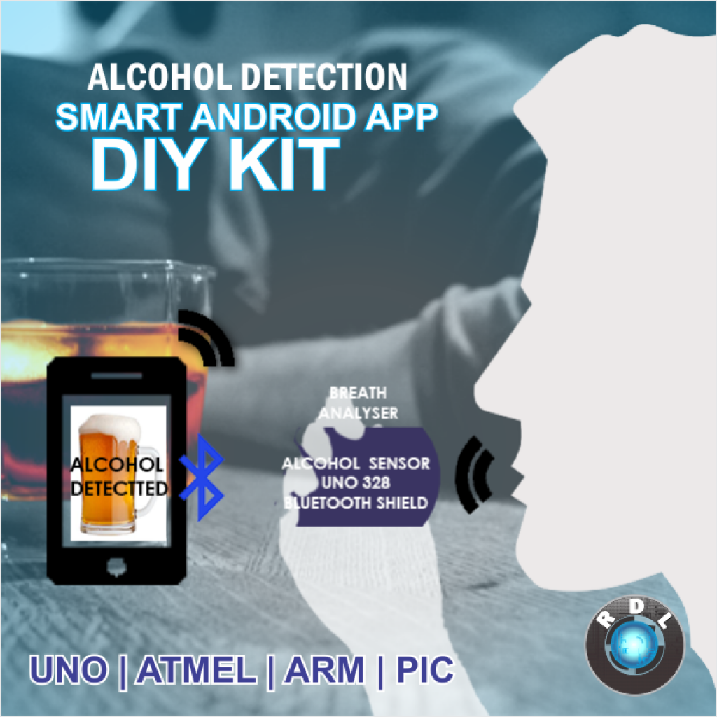 Alcohol Detection Smart Android App DIY kit-ARM