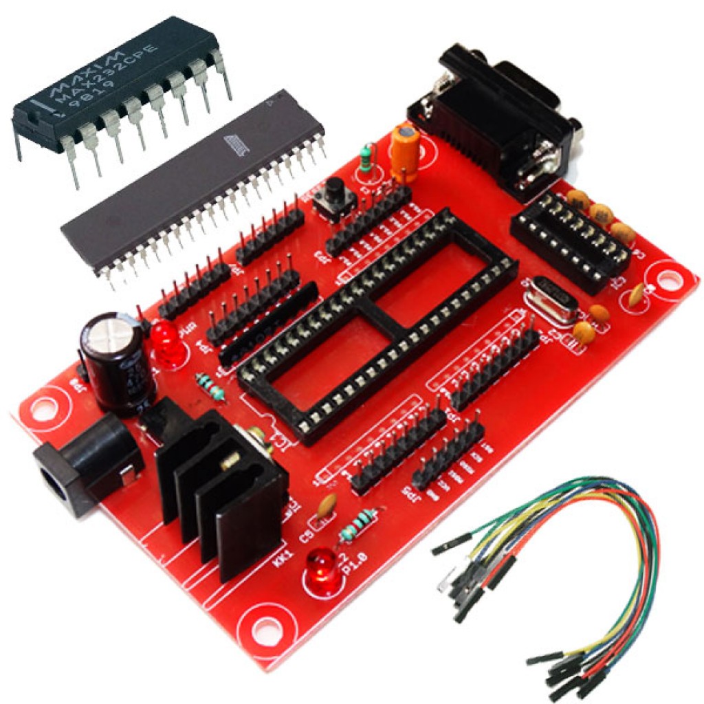 ATMEL Project Board 8051/AT89S52 With AT89S52 IC