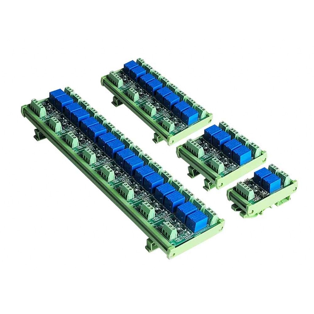 DIN Rail Relay Board