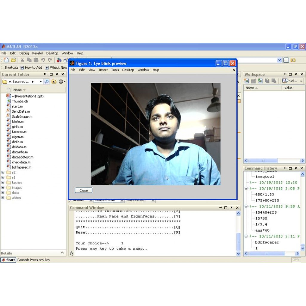 Face authentication system