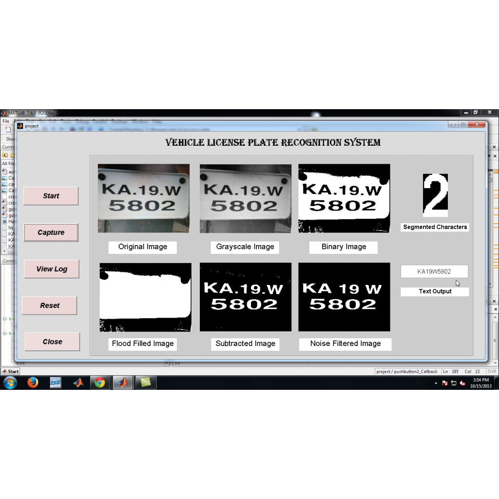Vehicle Licence Plate Identification Using Matlab Image Processing