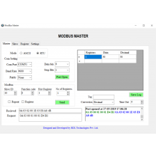 Modbus Protocol Testing Tool