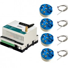 8 Channel Temperature Data Logger
