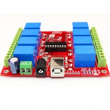 USB 8 Channel Relay Board