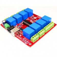 USB 8 Channel Relay Board
