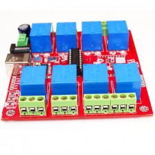 USB 8 Channel Relay Board