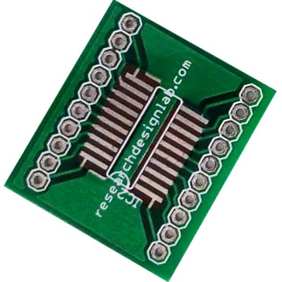 QFP/TQFP/LQFP/FQFP 32/44/64/80/100 to DIP Adapter PCB Board Converter