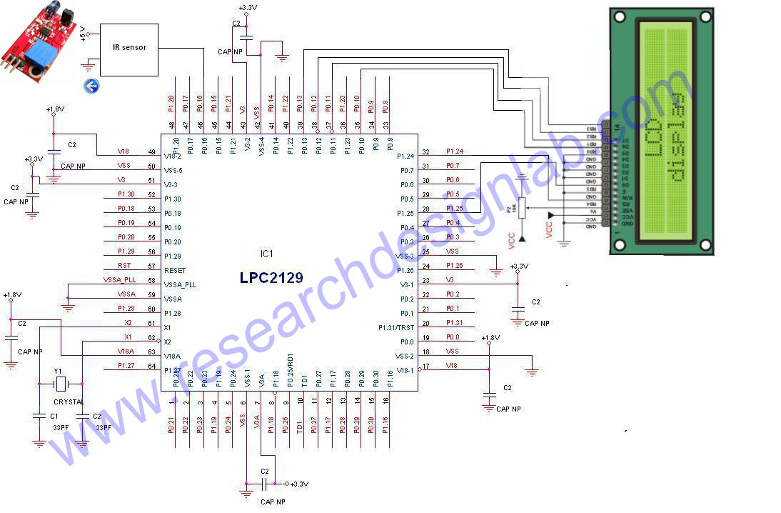 IR ARM Schematic